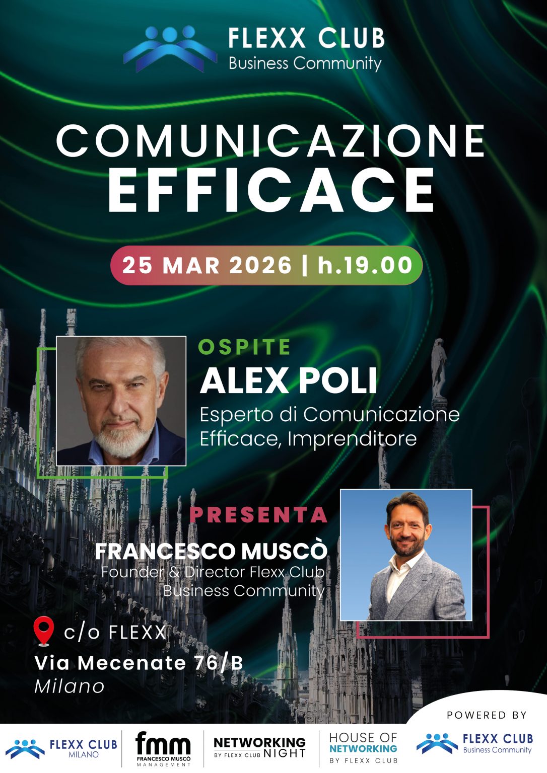 TALK Comunicazione Efficace & Networking con ALEX POLI – 25 Marzo 2026 ...